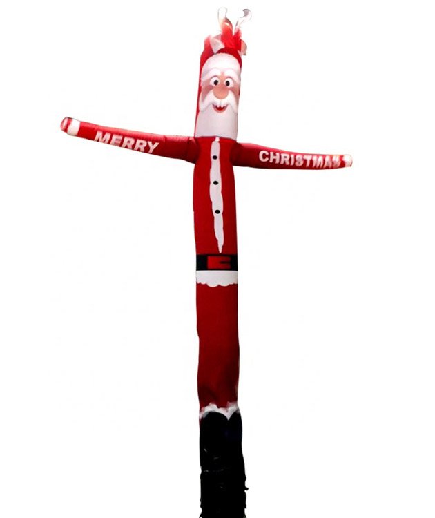 18ft Air Dancers Santa Claus Inflatable Tubeman - Season Greetings