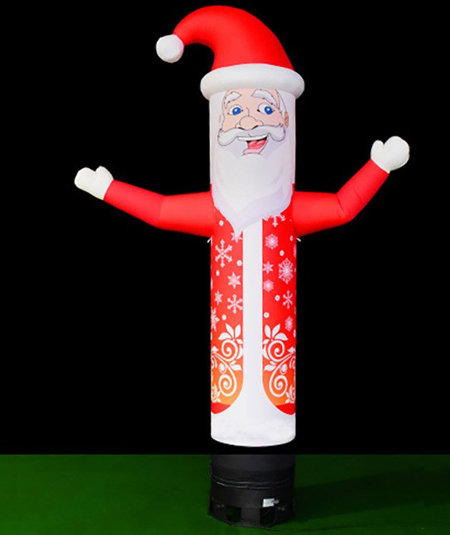 10ft Air Dancers Santa Claus inflatable Tube Guy: 10ft Santa Claus For Sale