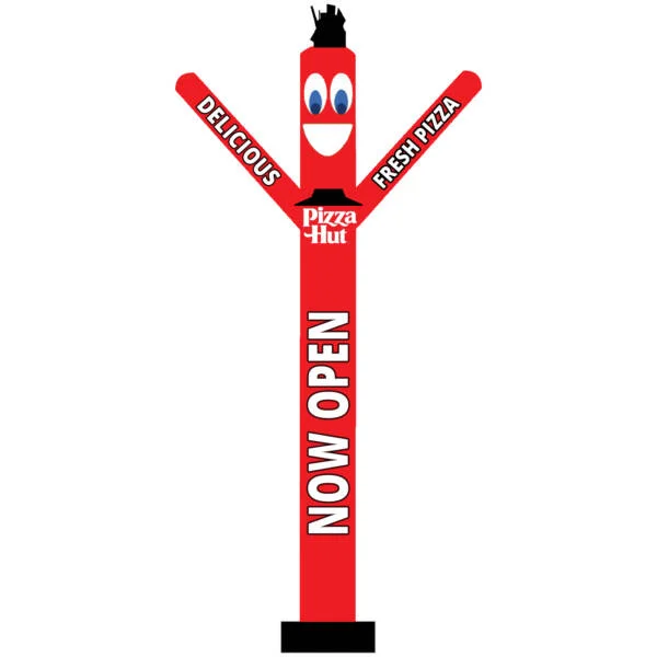 10FT Pizza Hut “Now Open” Air Dancer – Inflatable Tube Man for Store ...